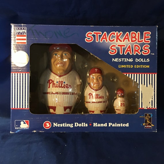 Vintage Jim Thome MLB Stackable Stars Nesting Dolls - Etsy