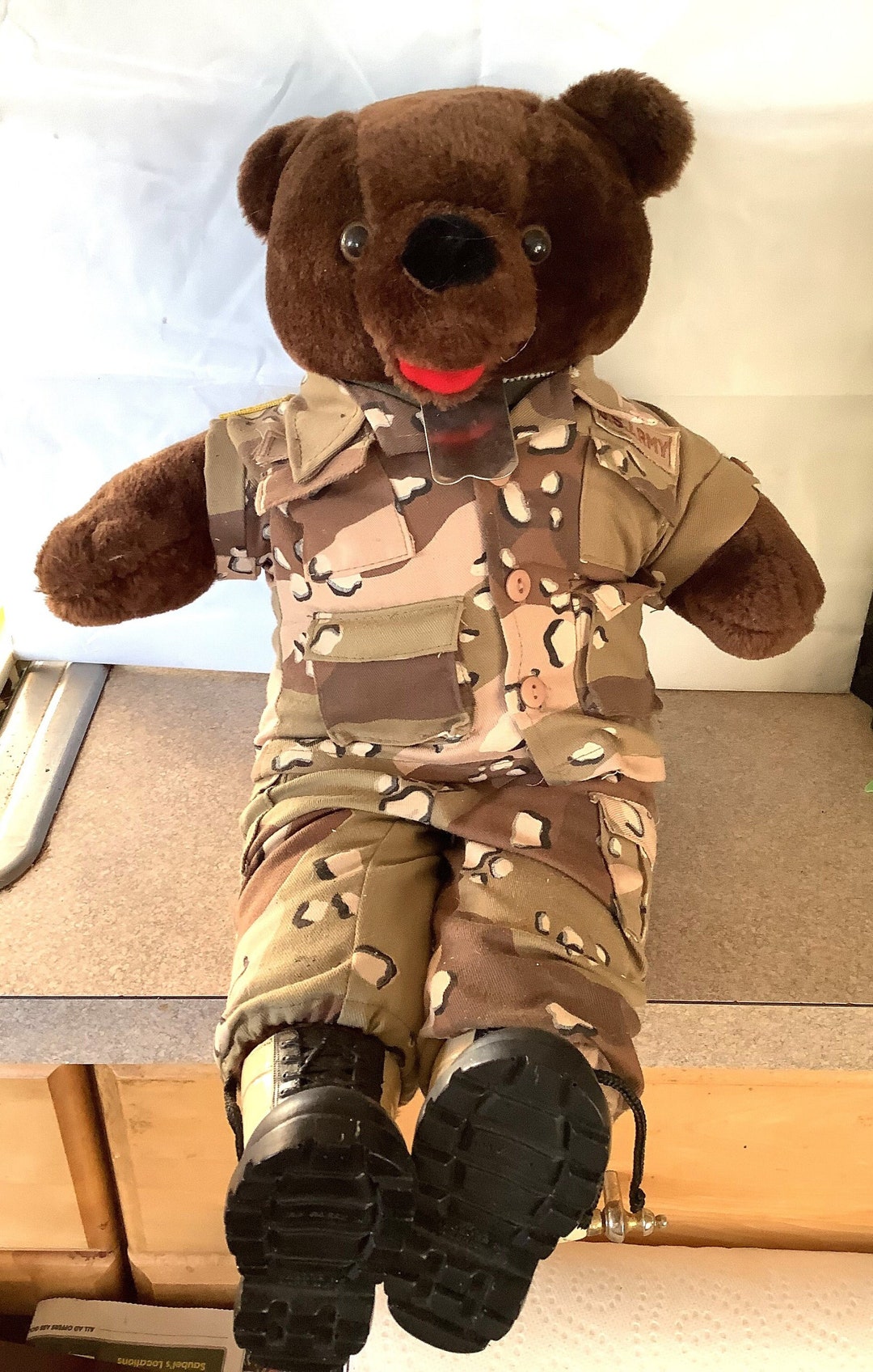 Teddy Bear Forces of America Army Camo Uniform Camouflage Plush 20 ...