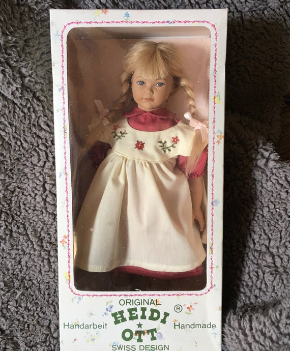Vintage 1980s Original Handmade Heidi Ott 12 Doll in Box - Etsy