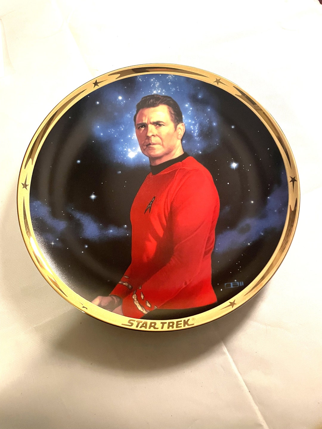 Vintage 1991 Star Trek Scotty 25TH Anniversary Plate Hamilton ...