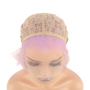 Purple Violet Lace Front Wig. Blubelle Wig - Etsy