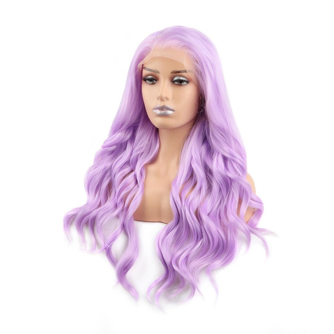 Purple Violet Lace Front Wig. Blubelle Wig - Etsy