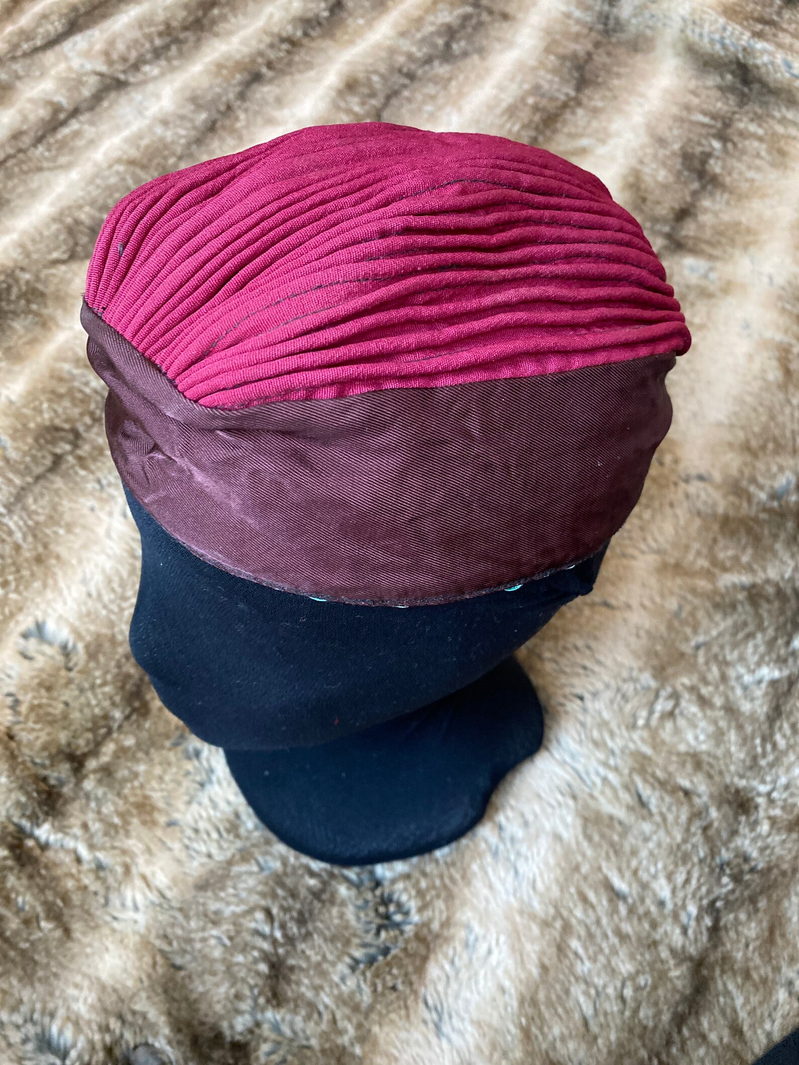 RARE Ukrainian Vintage Hat Ochipok Head for Dress Sorochka | Etsy