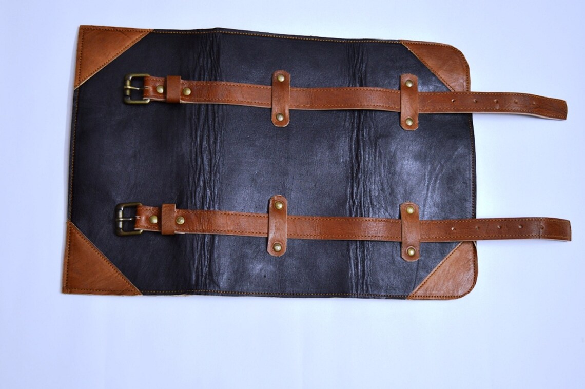 Leather Tool Bag Personalized Bag Leather Roll Bag Craft - Etsy