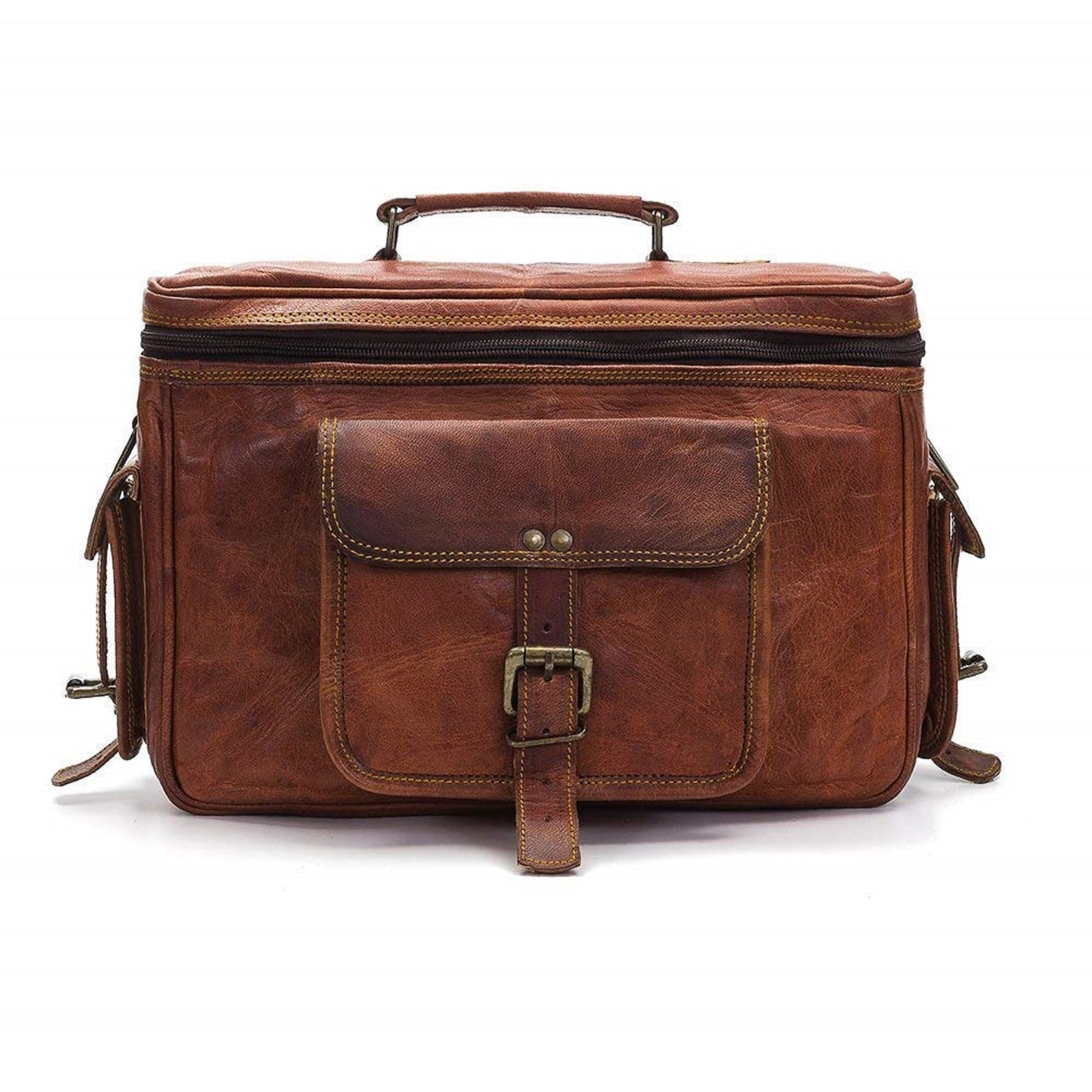 Personalized Leather Camera Bag Camera Satchel Bag Shoulder - Etsy Canada