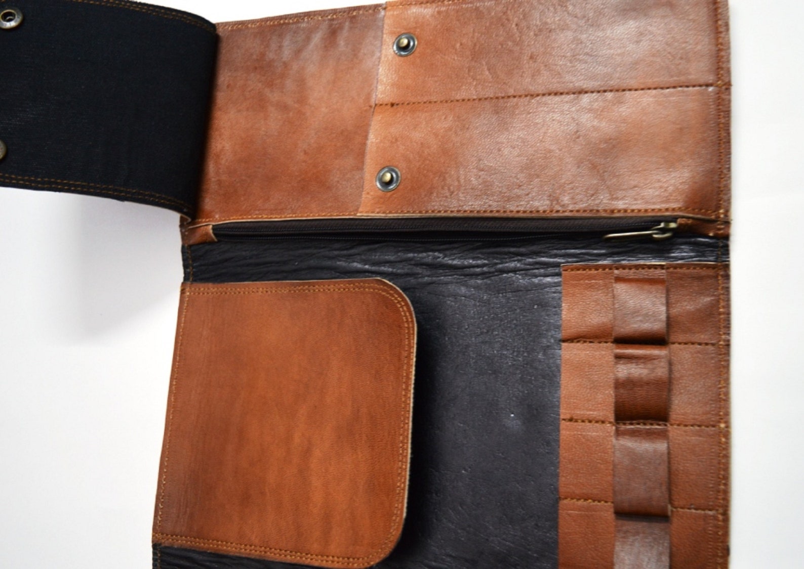 Leather Tool Bag Personalized Bag Leather Roll Bag Craft - Etsy