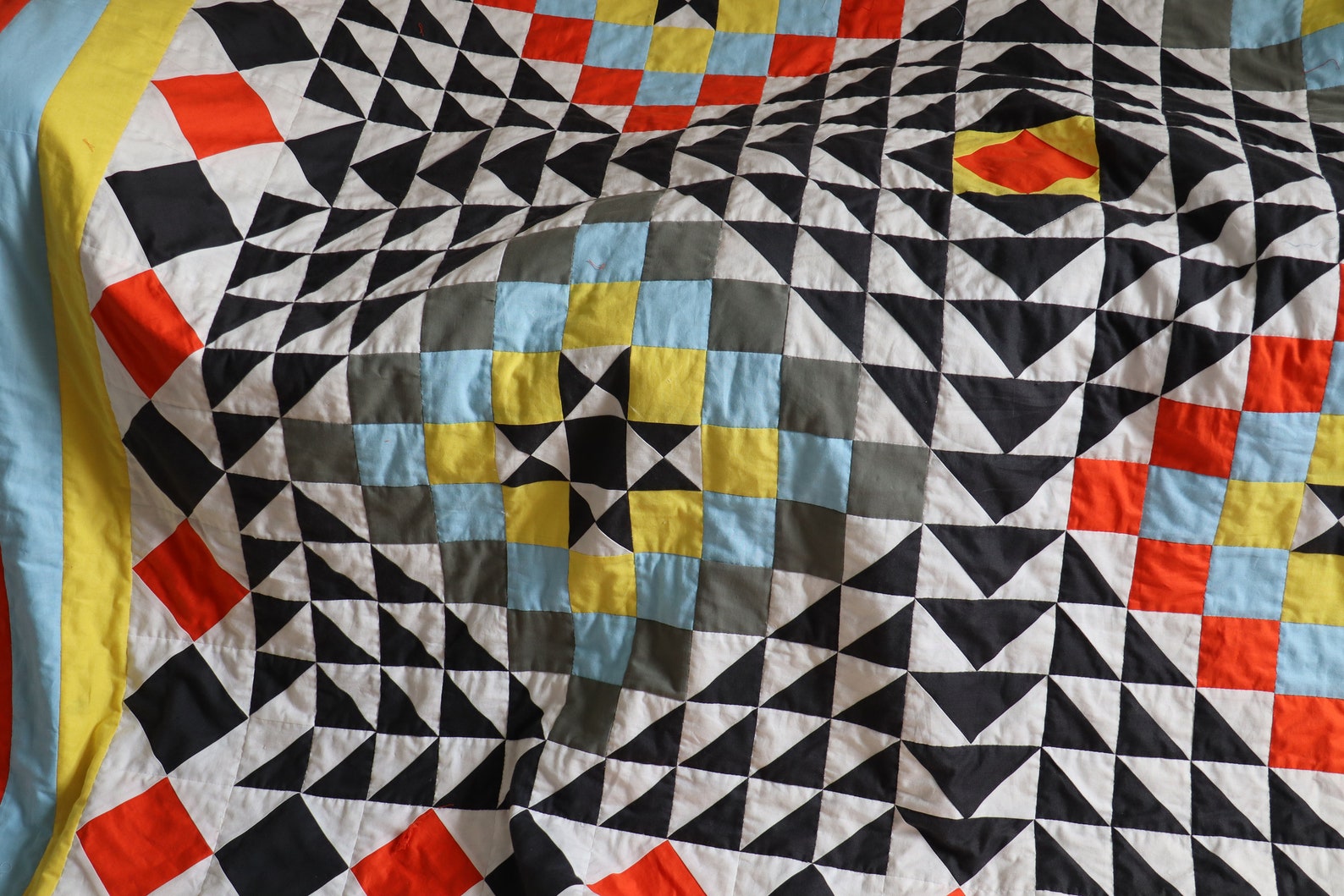 Custom Handmade Modern Bespoke Quilt - Etsy UK