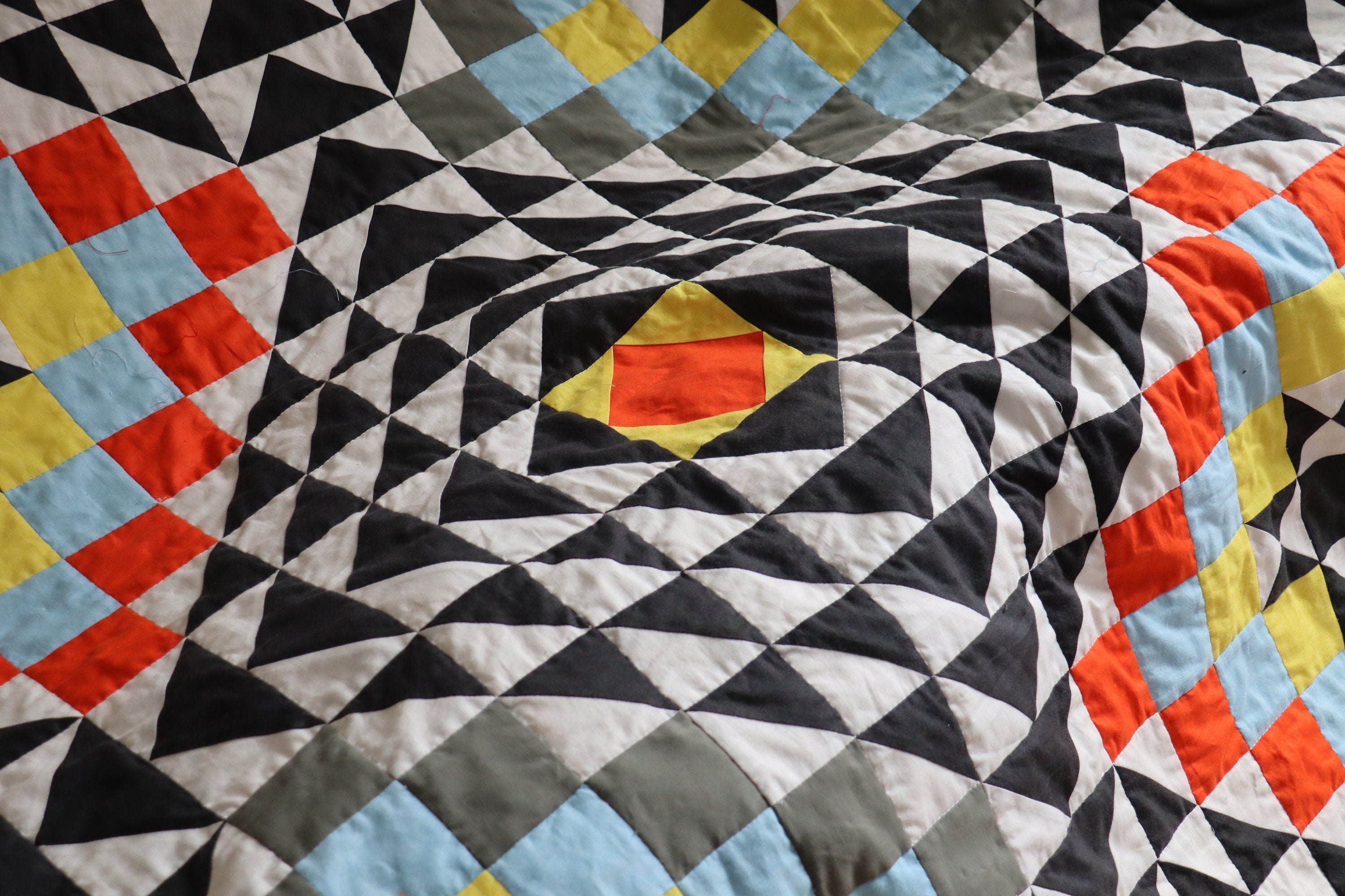 Custom Handmade Modern Bespoke Quilt - Etsy UK