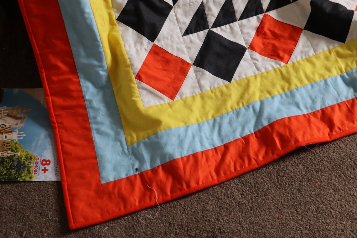 Custom Handmade Modern Bespoke Quilt - Etsy UK