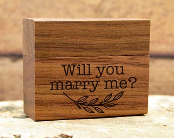 Low Profile Ring Box - Etsy