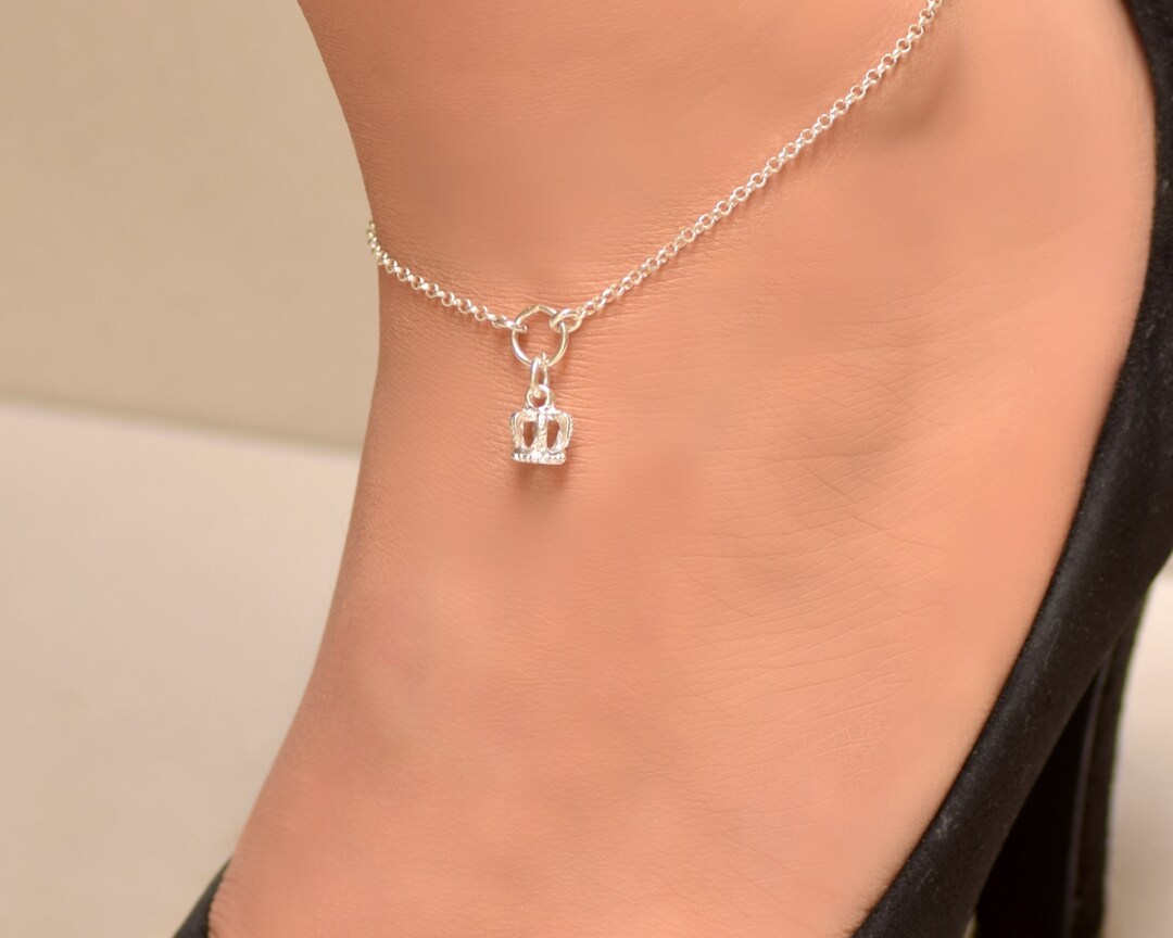 BDSM Sub Anklet Crown, BDSM Day Collar, Slave Anklet, BDSM Collar ...