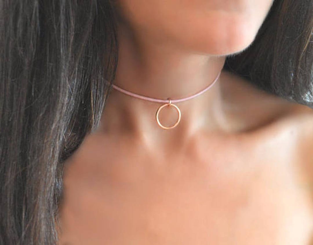Discreet Submissive Day Collar, BDSM Collar, Rose Gold Day Collar ...