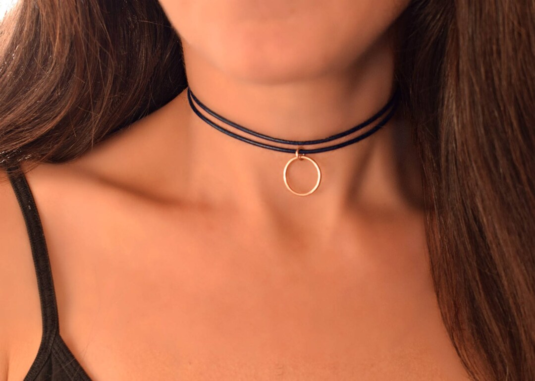 Day Collar Discreet, Rose Gold Day Collar, BDSM Collar, Discreet Collar ...