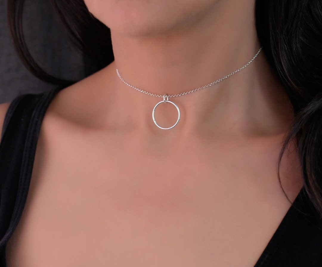 Slave O-ring Necklace, BDSM Collar, Discreet BDSM Collar, BDSM Day ...