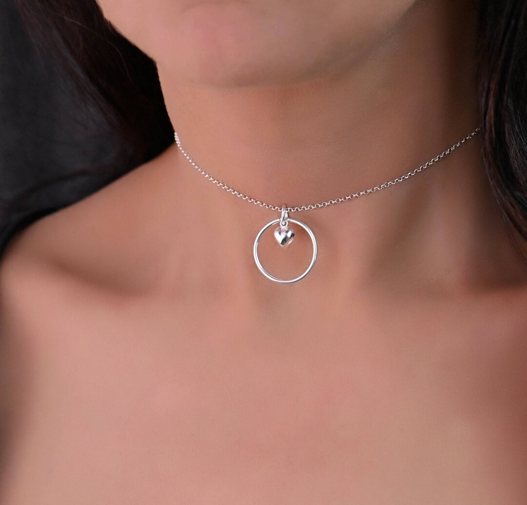 Dainty BDSM Collar, BDSM Day Collar Discreet, Day Collar, Submissive ...