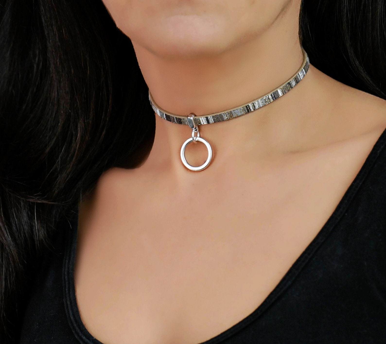 Submissive Day Collar, BDSM Collar, Discreet Day Collar, Slave Collar ...