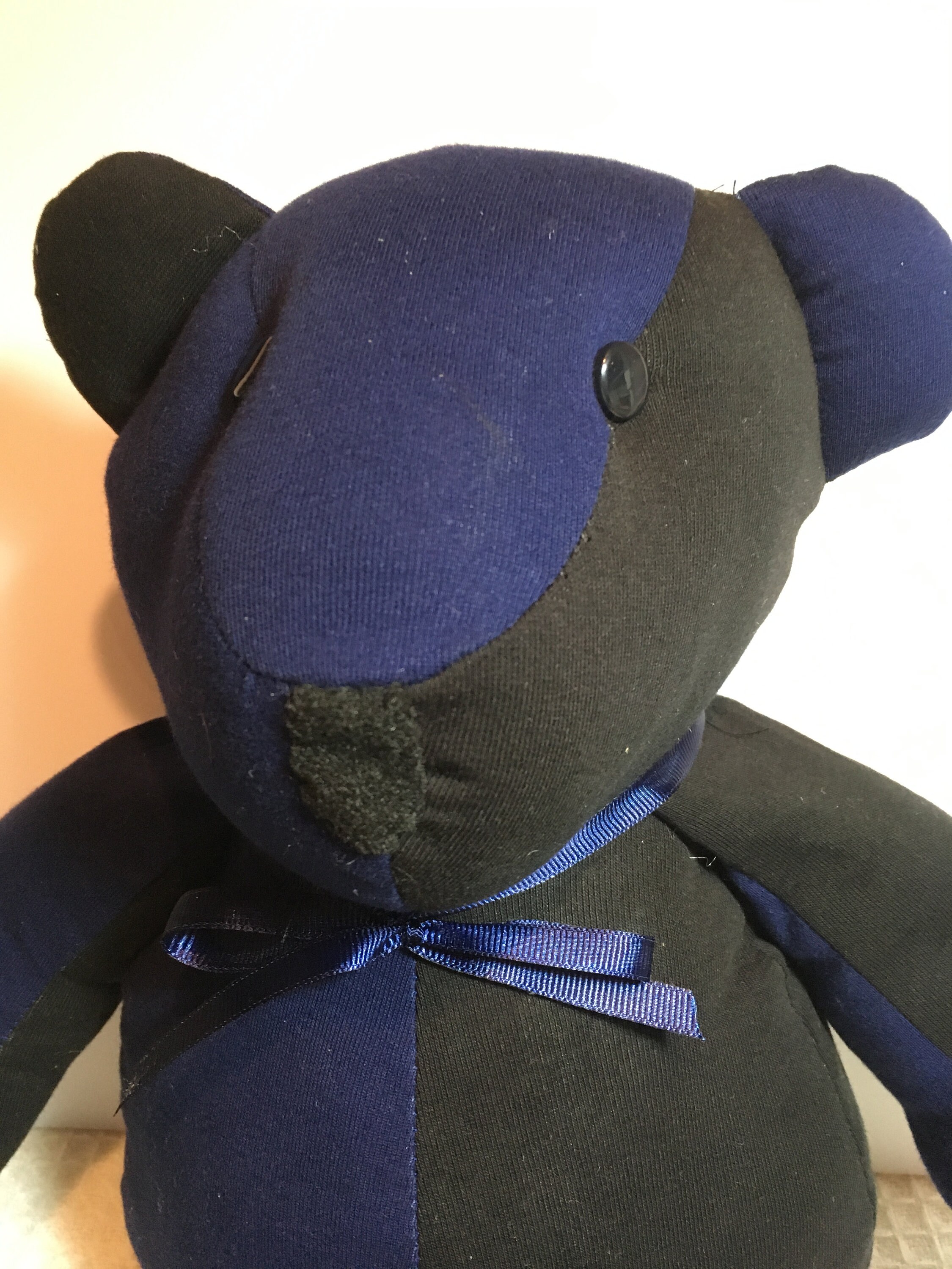 18" Keepsake Bears, Memory Bears, Custom Made Keepsake Bear, Patchwork ...