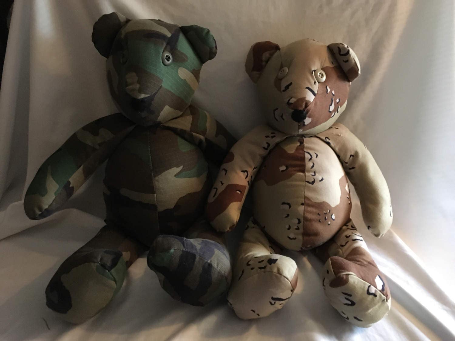 18" Keepsake Bears, Memory Bears, Custom Made Keepsake Bear, Patchwork ...