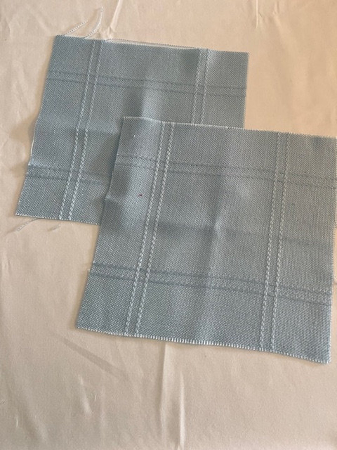 MCG Textiles Anne Cross Stitch/embroidery Cloth - 18 Count - Blue - Two ...