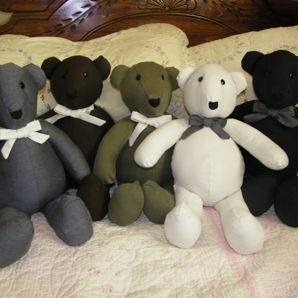 Patchwork Bear - Etsy