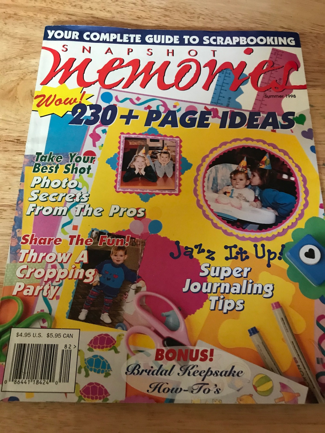 Snapshot Memories Scrapbook Magazines Choice of 10 Issues Between 1998 ...