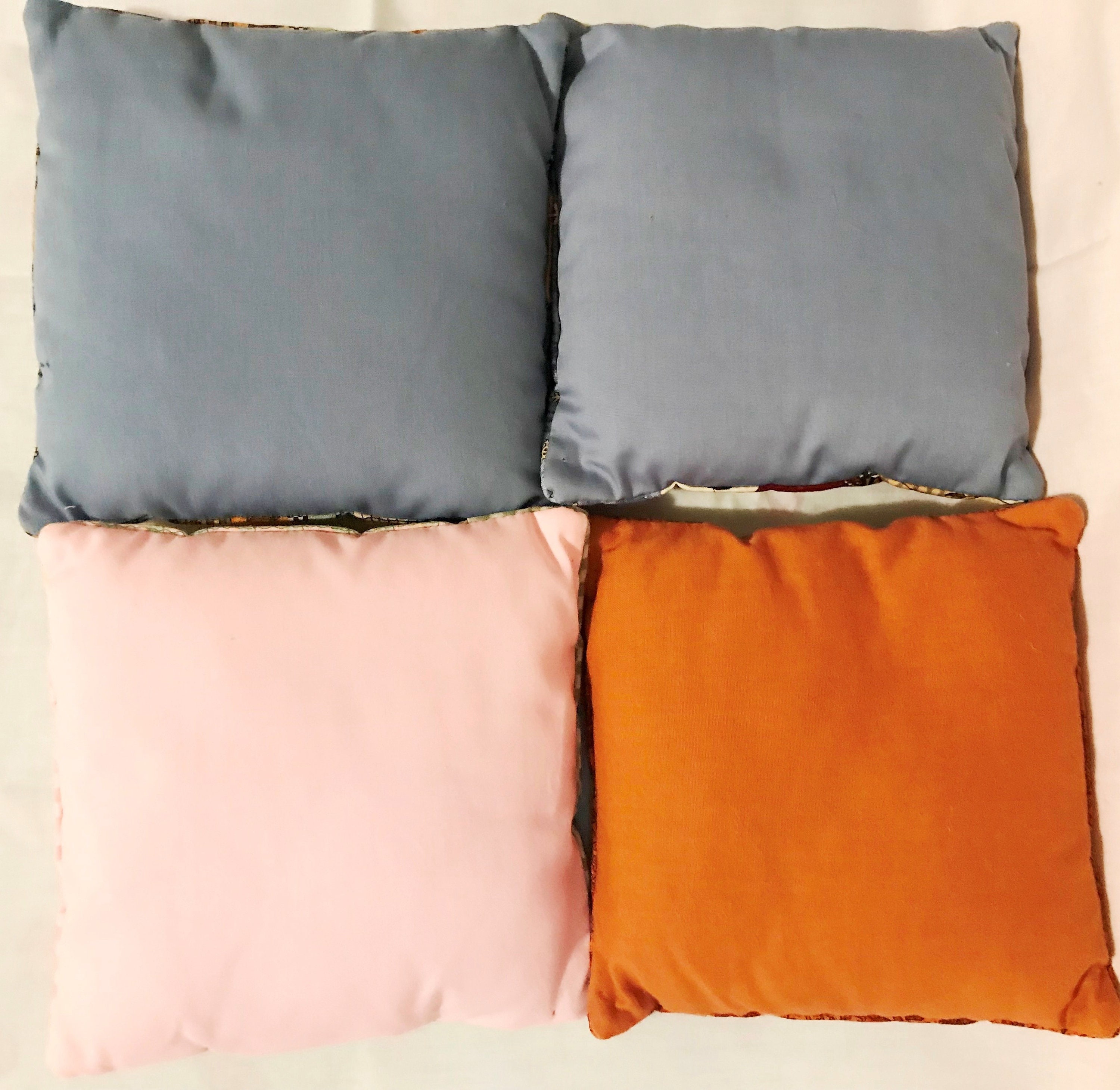 Charles Craft Tuck Pillows With Aida Insert - Stitched With Seasonal ...