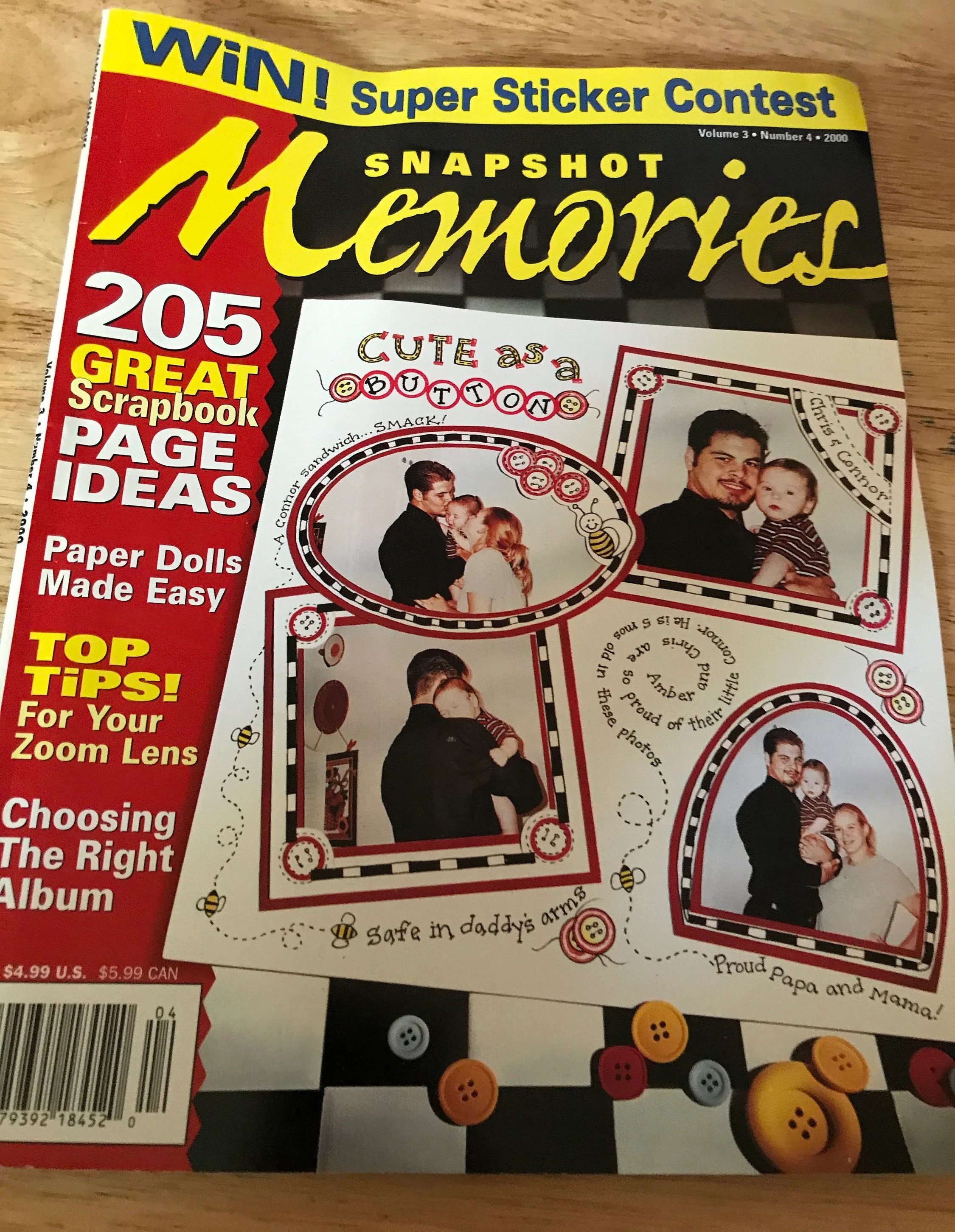Snapshot Memories Scrapbook Magazines Choice of 10 Issues Between 1998 ...