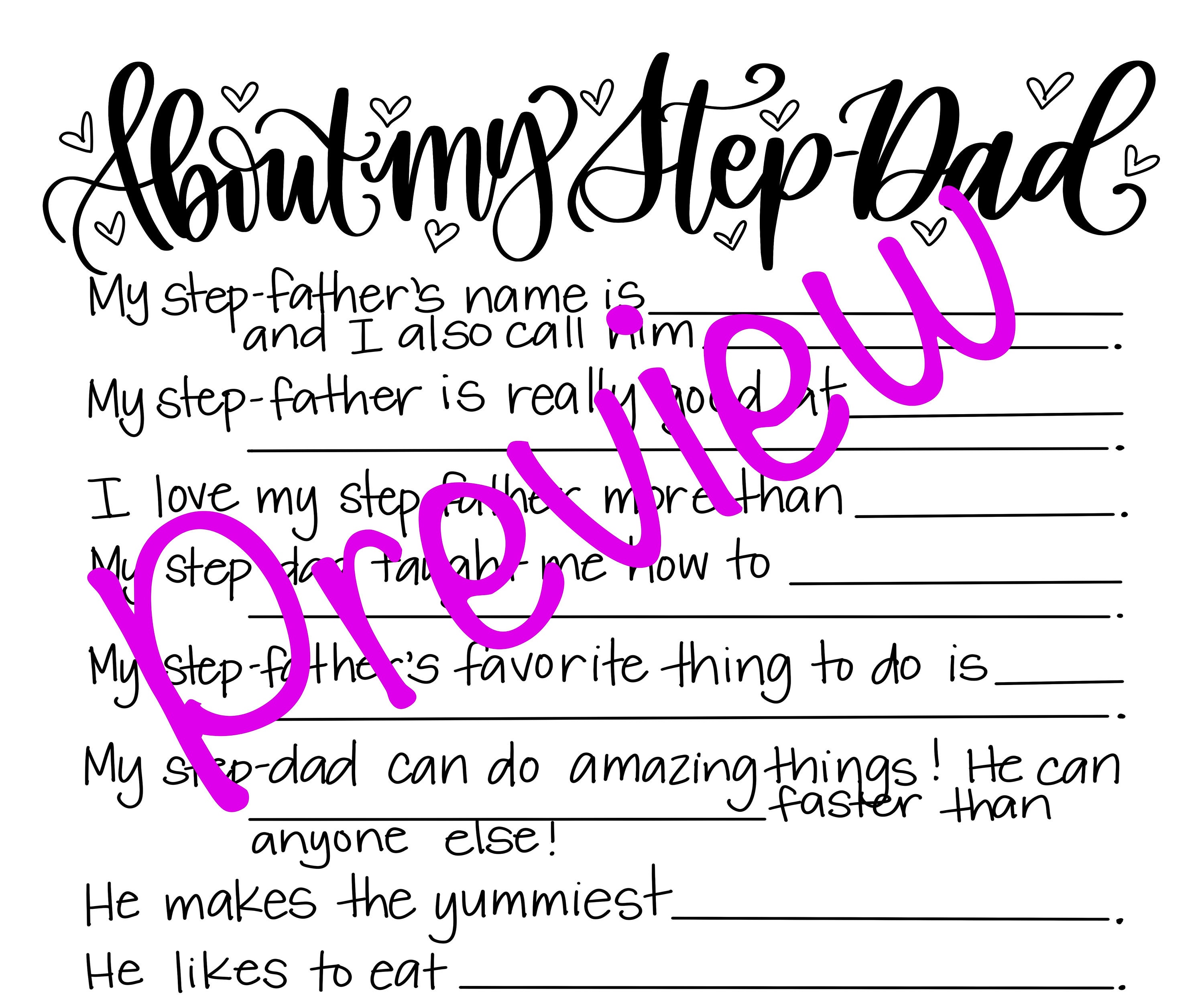 Paper & Party Supplies Fathers Day Gift for Stepdad Fathers Day ...
