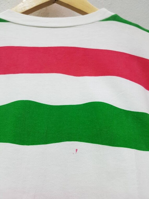 RARE Vintage Poco Loco Club Cancun Multicolour Stripe… - Gem