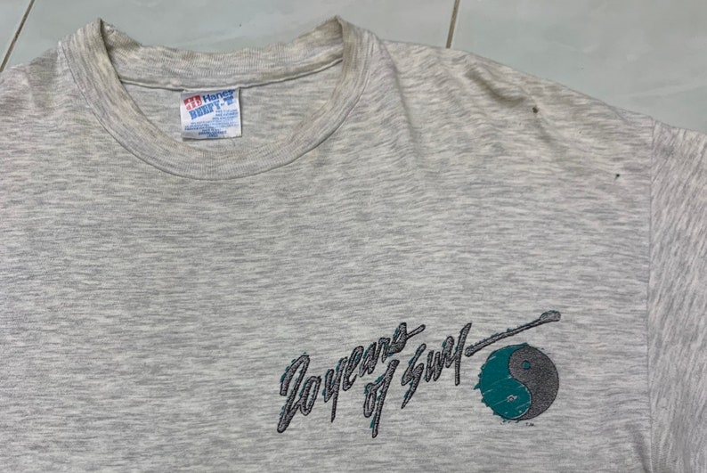 RARE!!! Vintage 90s T & C Surf Design Hawaii 20years of Surf T-shirts ...
