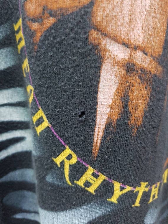 Vintage ZZ Top 90's Mean Rhythm Global Tour Music Roc… - Gem