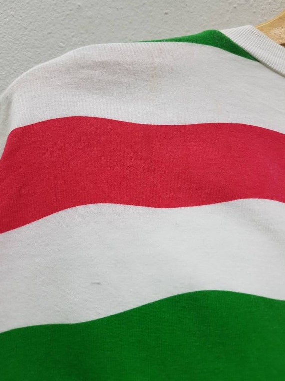 RARE Vintage Poco Loco Club Cancun Multicolour Stripe… - Gem