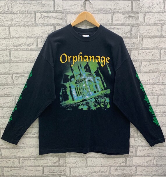 RARE!!! Vintage 90s Orphanage Death Metal Band Long S… - Gem