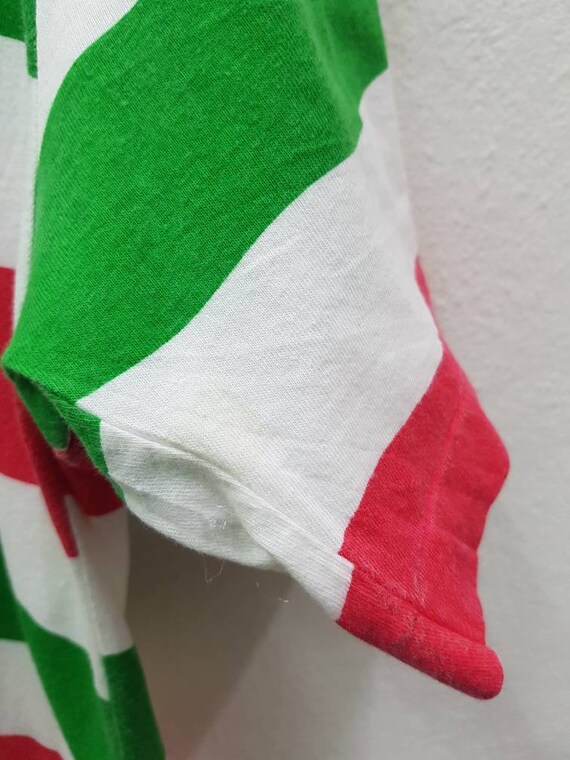 RARE Vintage Poco Loco Club Cancun Multicolour Stripe… - Gem