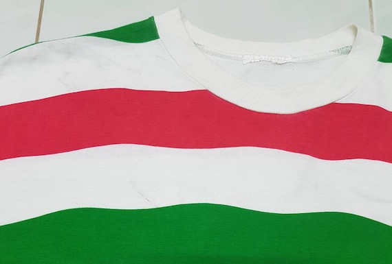 RARE Vintage Poco Loco Club Cancun Multicolour Stripe… - Gem