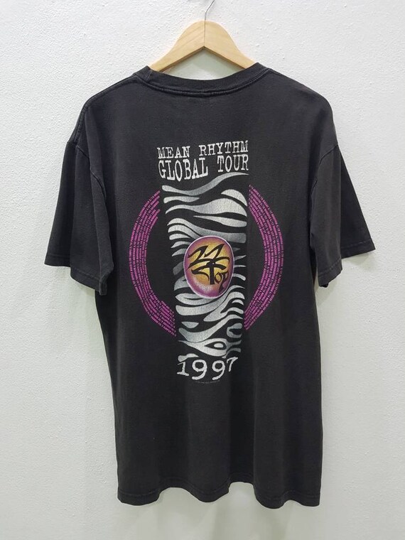 Vintage ZZ Top 90's Mean Rhythm Global Tour Music Roc… - Gem