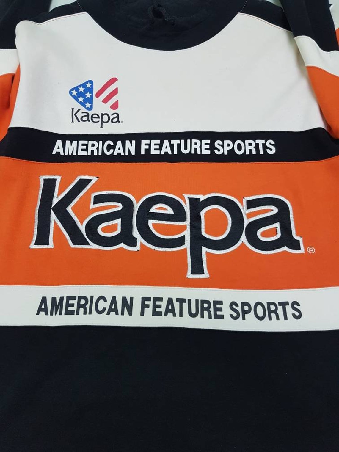 RARE Vintage Kaepa Sweatshirts Multicolour Embroidery Big - Etsy