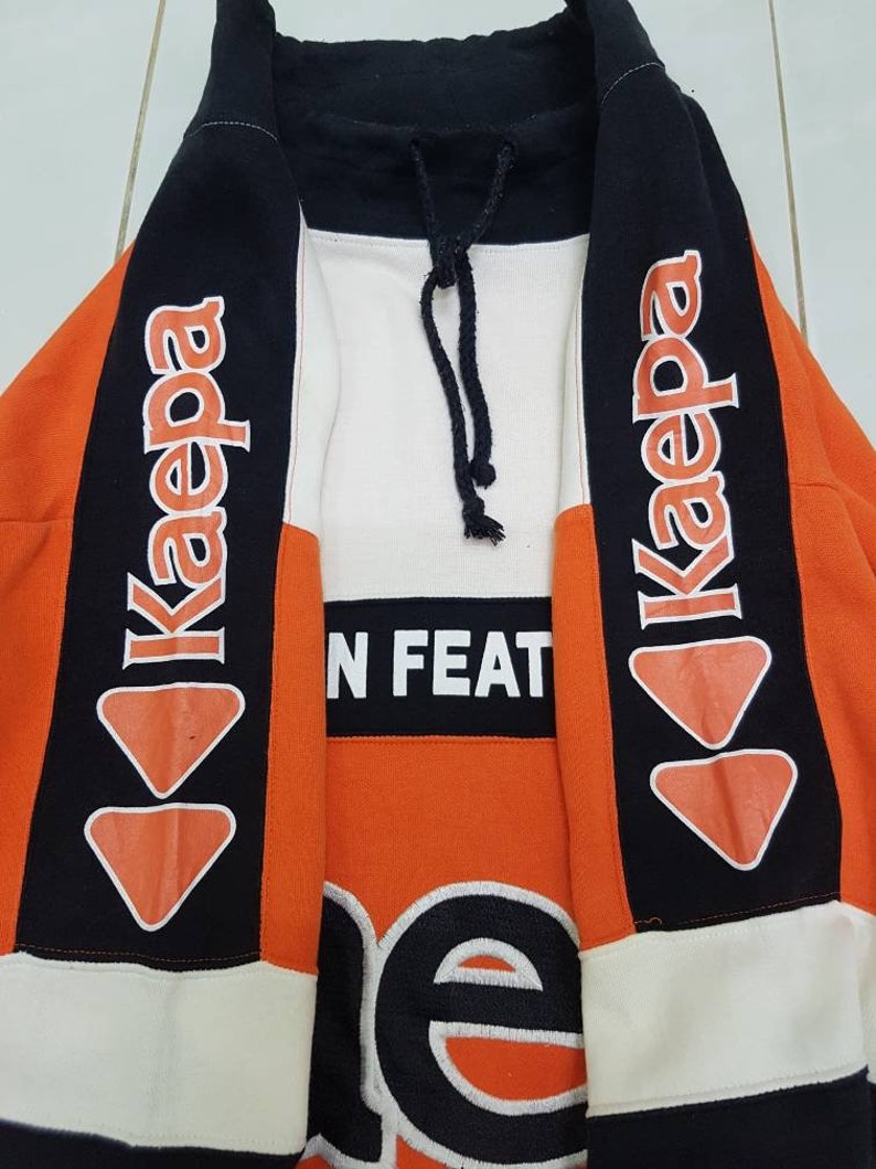 RARE Vintage Kaepa Sweatshirts Multicolour Embroidery Big Logo Nice ...