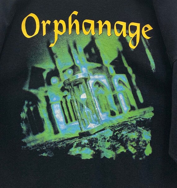 RARE!!! Vintage 90s Orphanage Death Metal Band Long S… - Gem
