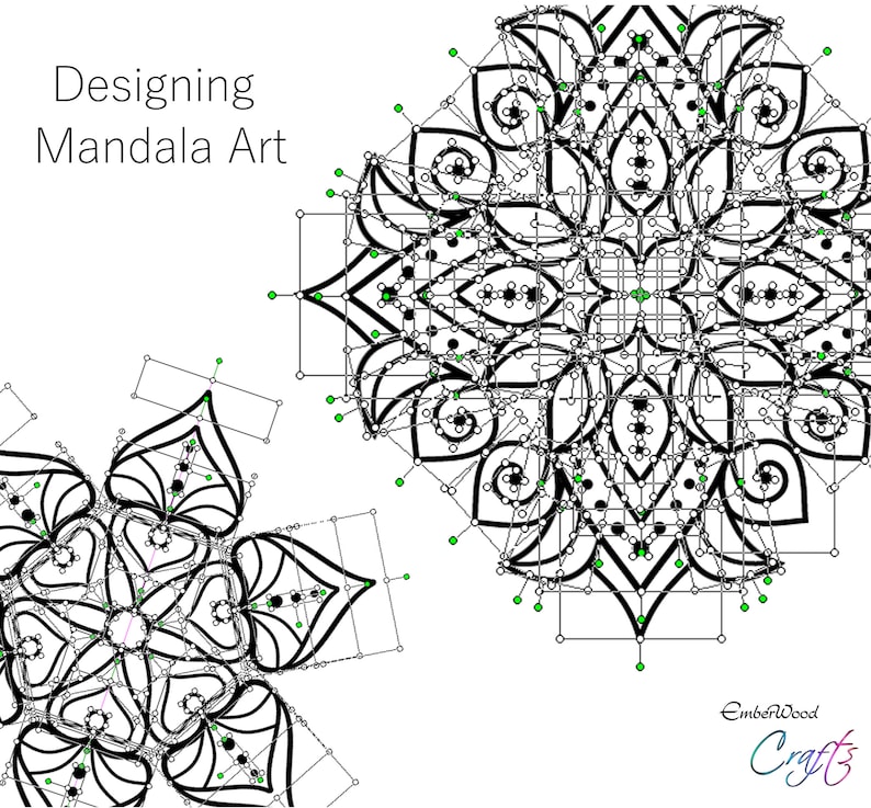 Mandala Henna Colourful Painted Style Digital Art for Download, Large ...