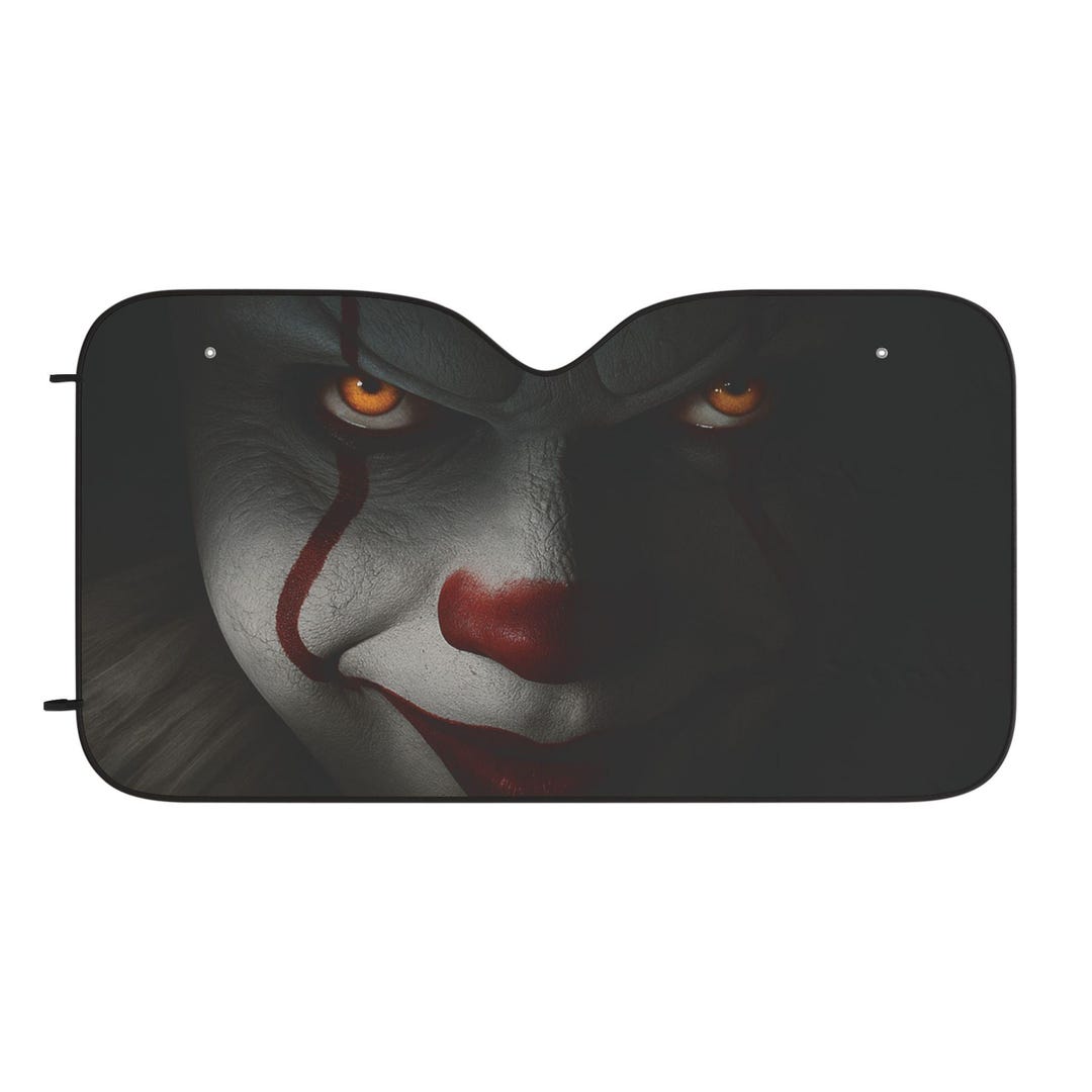 Hi Georgie Scary Eyes Windshield Cover for Halloween or Horror Fans ...