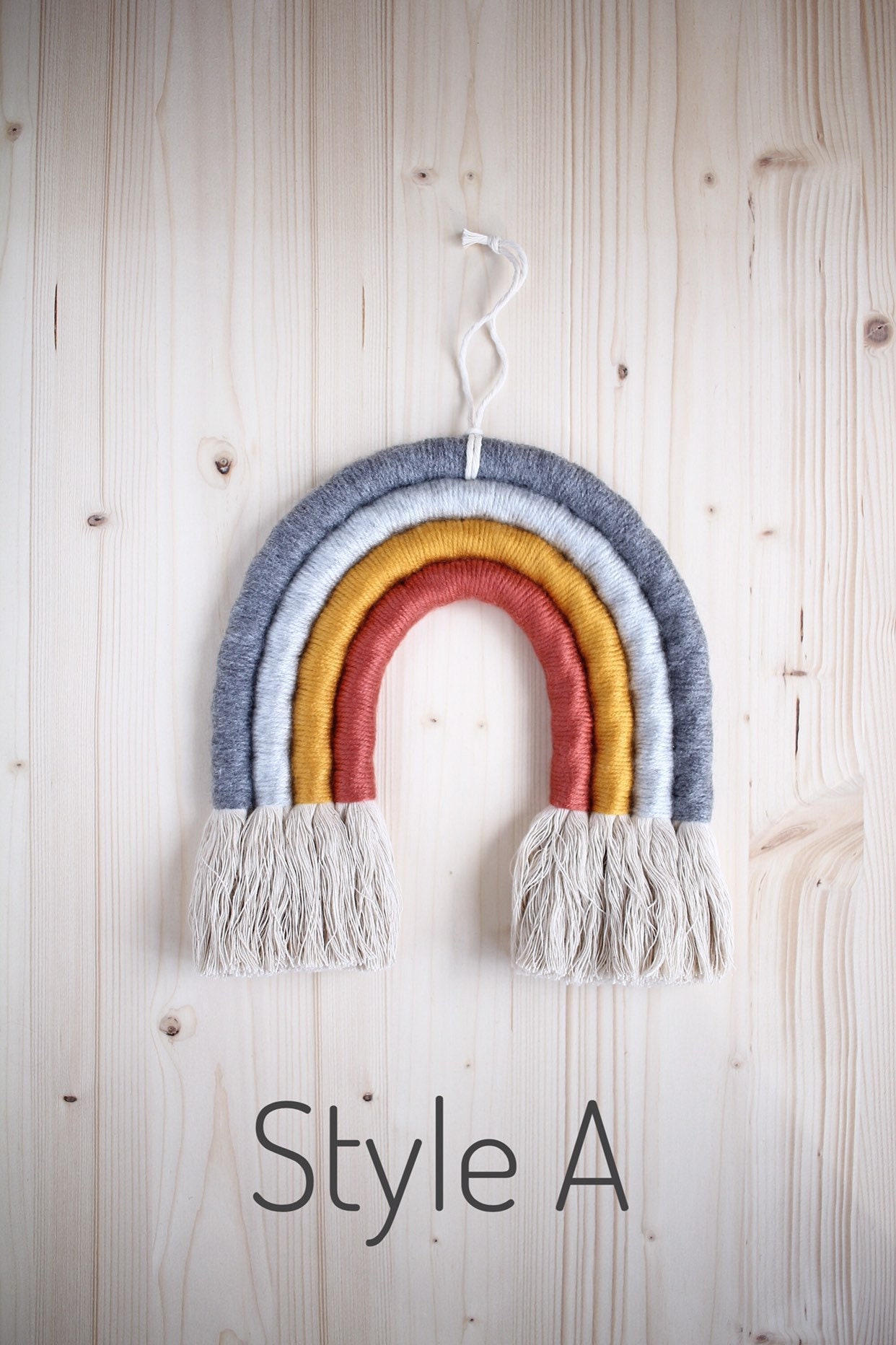 Big Size Rainbow Wall Hanging Rainbow Wall Art Nursery Wall | Etsy