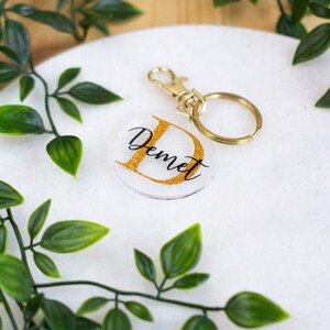Personalized Acrylic Name Keychain Custom Gift for School, Weddings ...