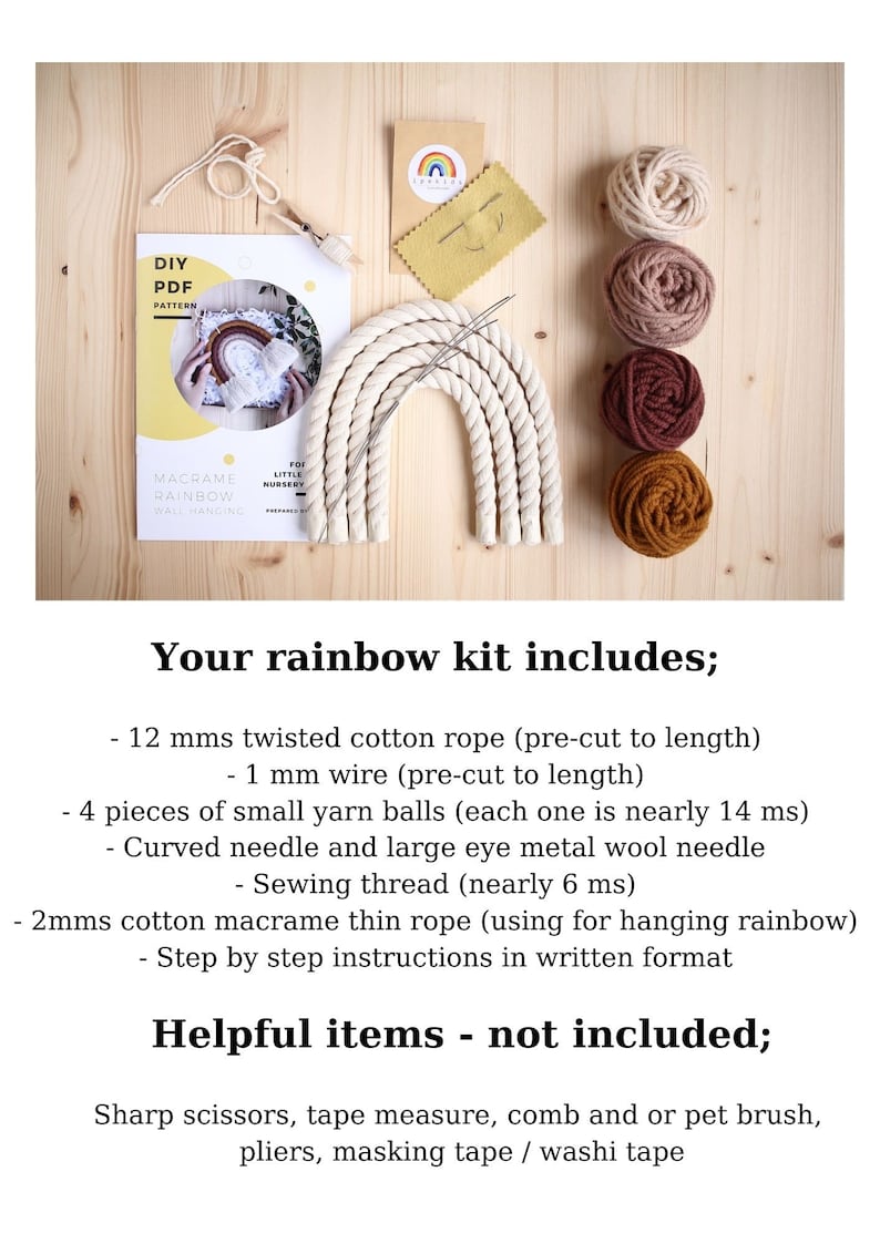 DIY Rainbow Kit four Arches Make Your Own Rainbow Rainbow | Etsy