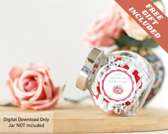 PRINTABLE Mother's Day Gift Love Notes to My Mother 365 | Etsy