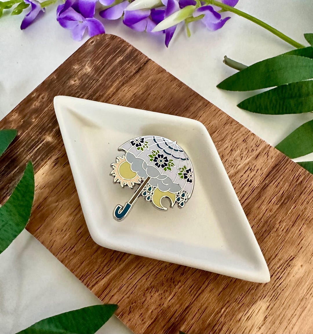 Umbrella Pin - Etsy