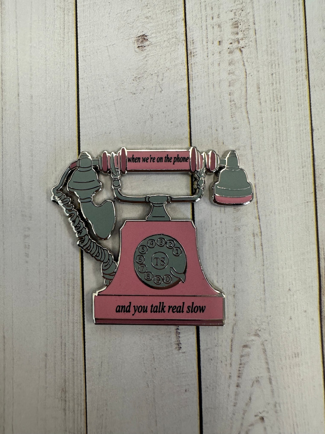 Telephone Pin - Etsy