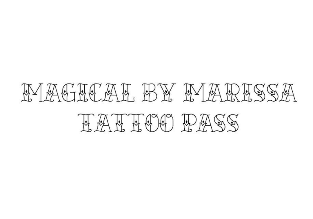 Tattoo Pass - Permission to Get My Designs Tattooed - Etsy
