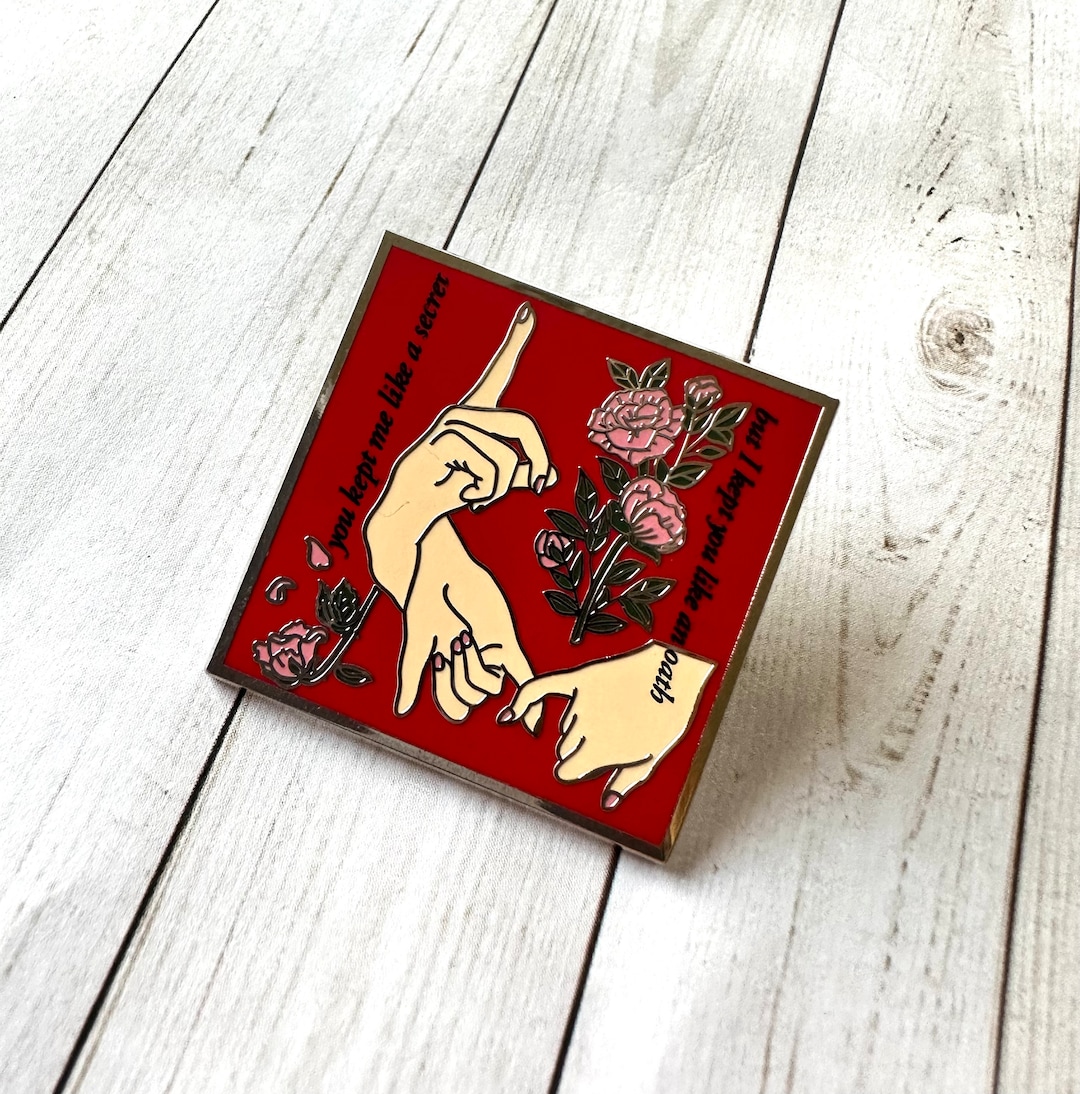 Enamel Pin - Hands Pin - Etsy