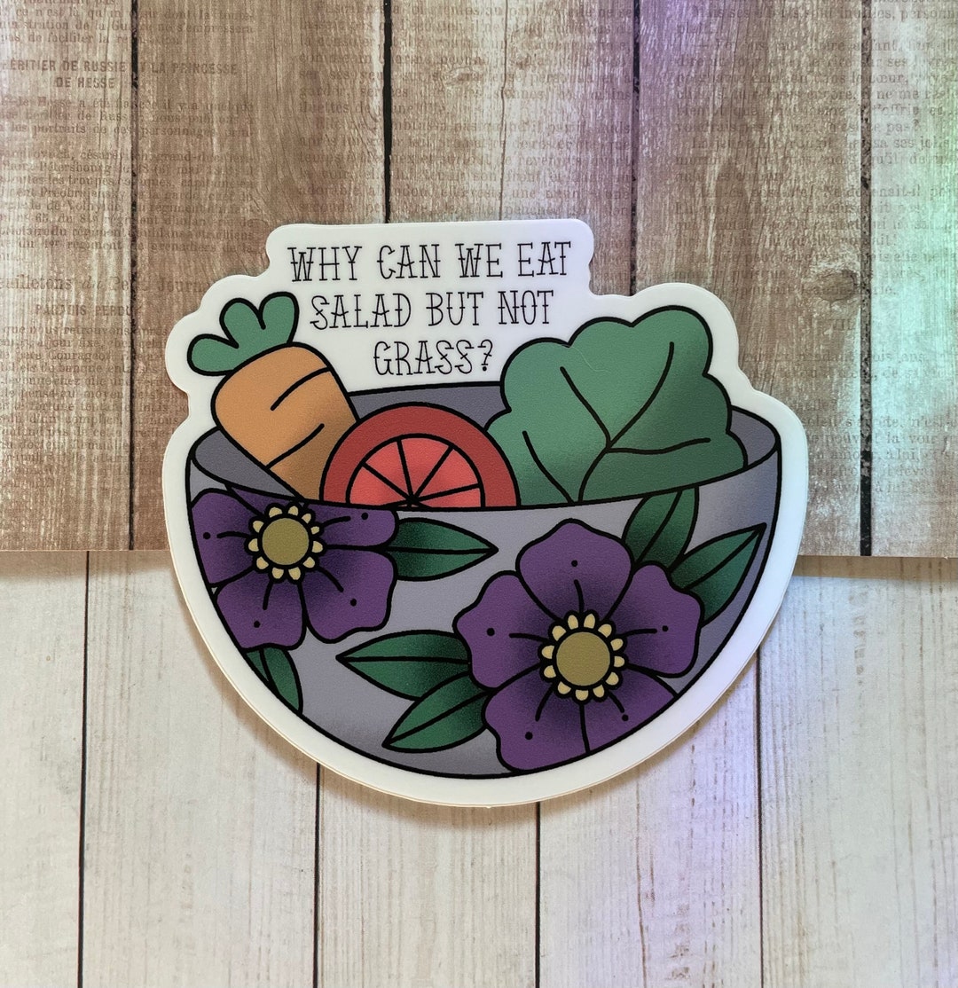 Salad Sticker Funny Sticker Taylor Swift Sticker - Etsy